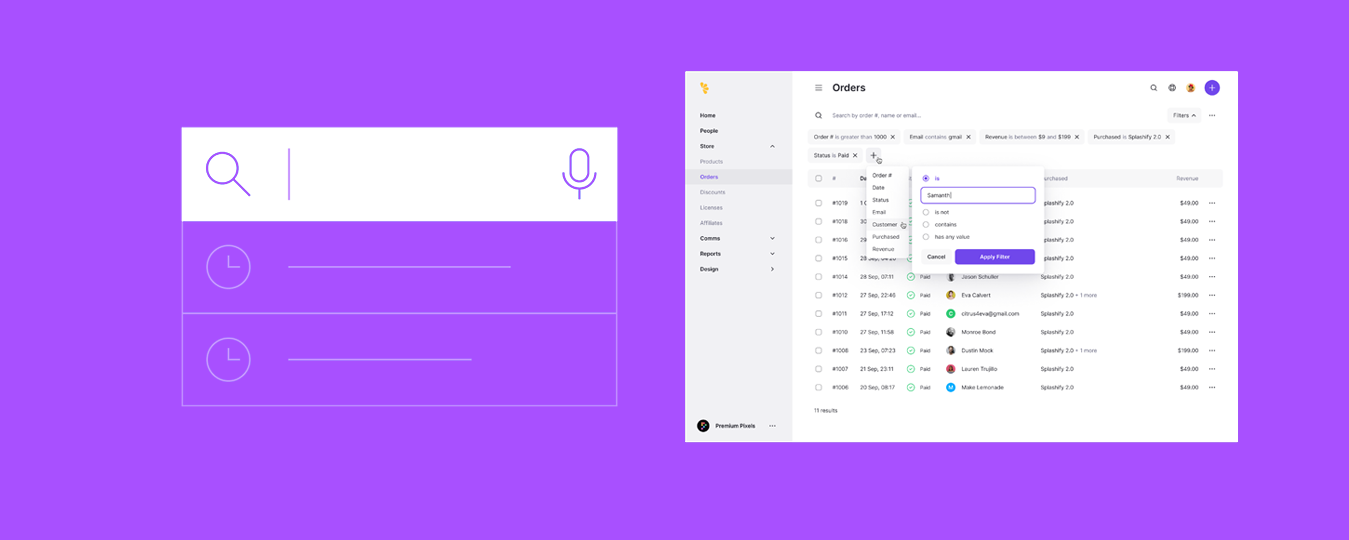 Search Box Bar And Filter Design How Ux Plays A Pivotal Role In